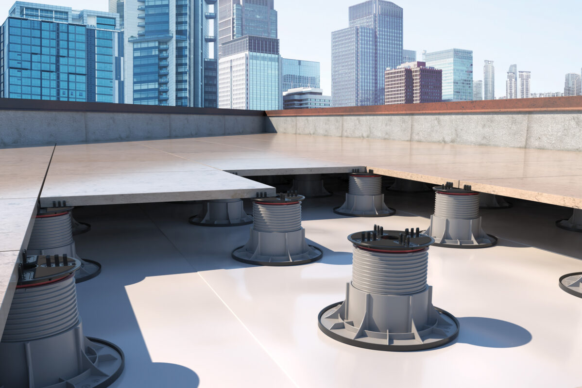 EQ5 Adjustable Paver Pedestal - NT Pavers