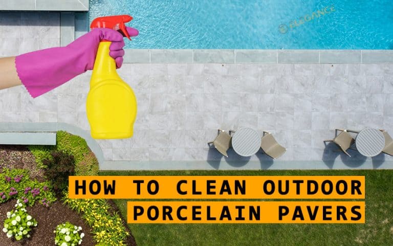 How to Clean Outdoor Porcelain Pavers: Real-Life Examples