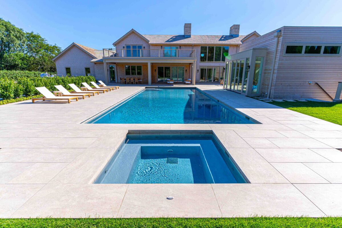 Caramel Porcelain Pavers for Pool, Spa, and Steps