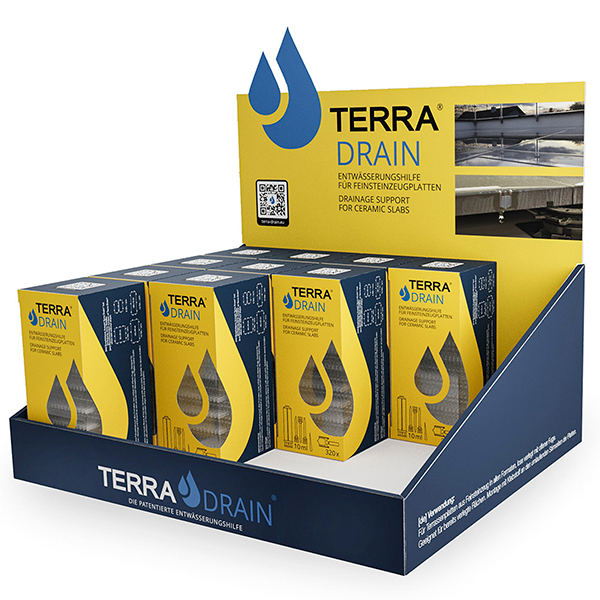 Drip Drain for Porcelain Pavers | Terrace & Rooftop Drainage